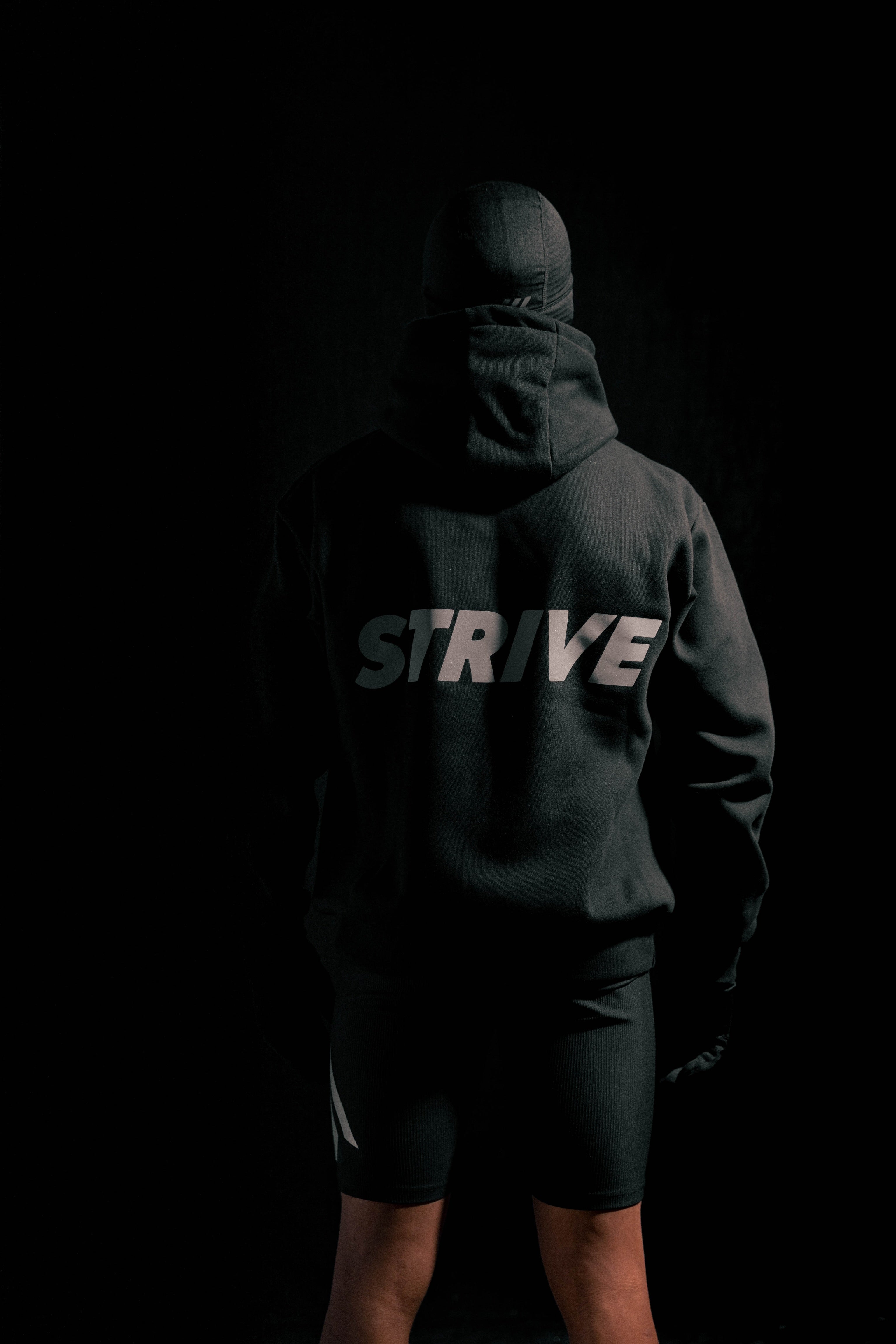 Strive Team Hoodie - Black Reflective – Strive Performance